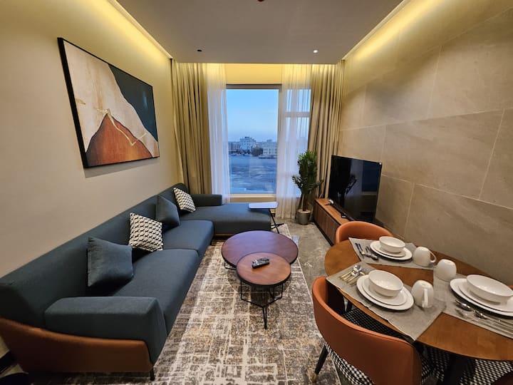 Luxury 1br | Modern Style + Free Parking - Bahrain