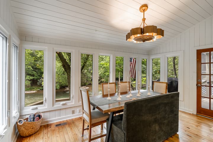 Riverfront~hot Tub~rock Beach~greenegg&blackstone - Ellijay, GA