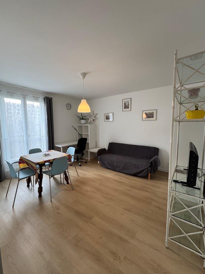 Logement Séjour, Chambre Cuisine, Sdb - Strasbourg