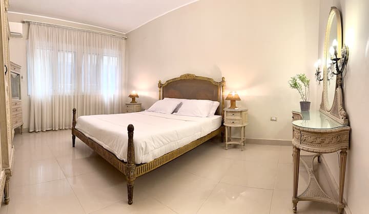 Elegant 3br In Zamalek | Near Nile & Museums - Cairo