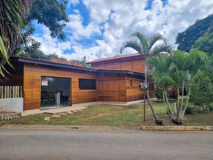 Casa - Chalé Com Lazer Atibaia. - Atibaia