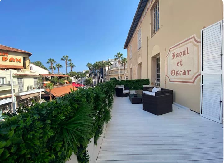 Magnifique T5 120m2 Terrasse 40m2 Plage Centre Jlp - Antibes