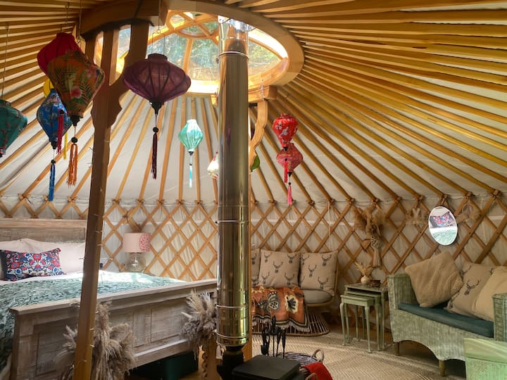 Traditional Mongolian Yurt In Northumberland - 諾森伯蘭