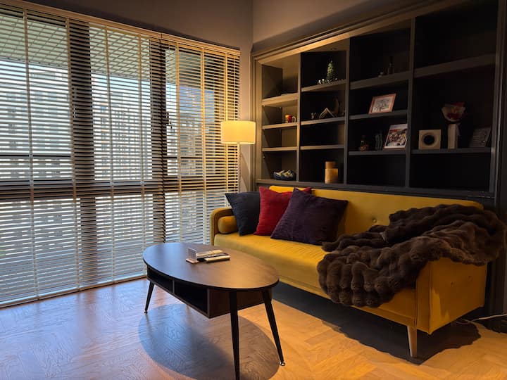 Tamsui Romantic Stay Nyc Loft Vibes Cozy Apartment - Taiwan