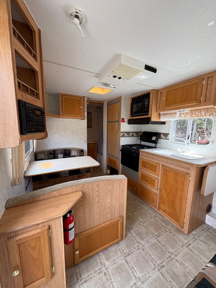 Knotty Pine Camper - Hinton