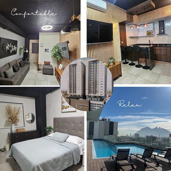 Depa Céntrico, Cerca De Lo Mejor De Mty | Confort - Monterrey