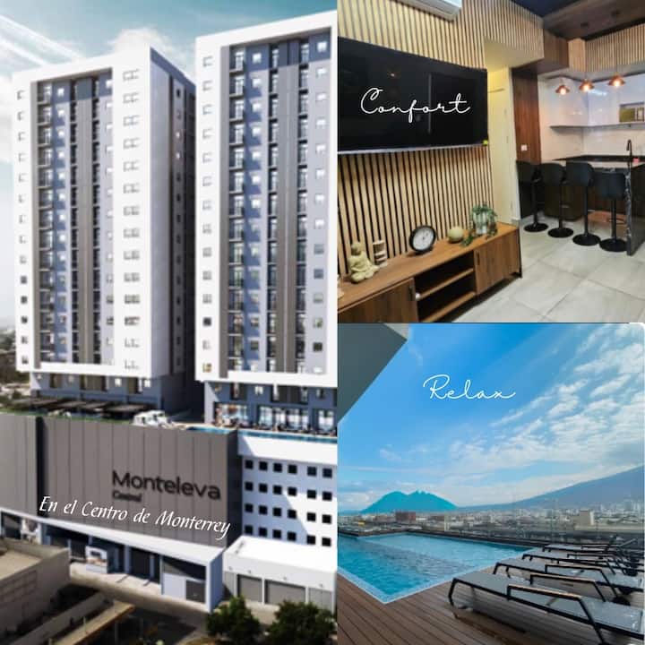 Depa Céntrico, Cerca De Lo Mejor De Mty | Confort - Monterrey