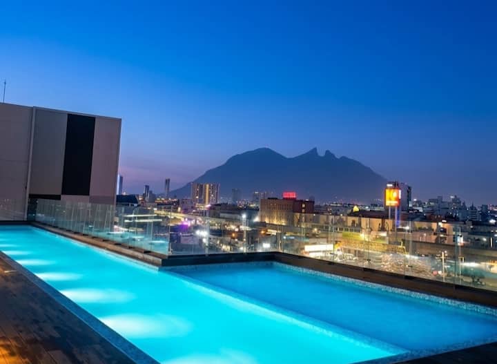 Loft Centro Mty | Pool + Gym + Parking + Factura - Monterrey