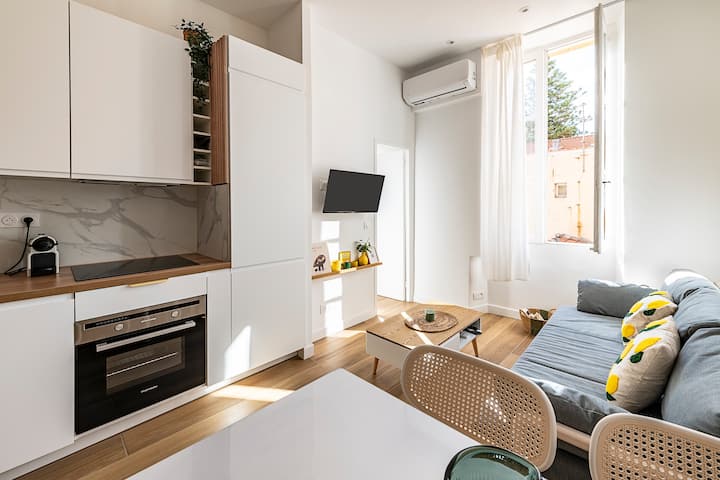Hypercentre Menton - Appartement 3* Cosy & Moderne - Menton