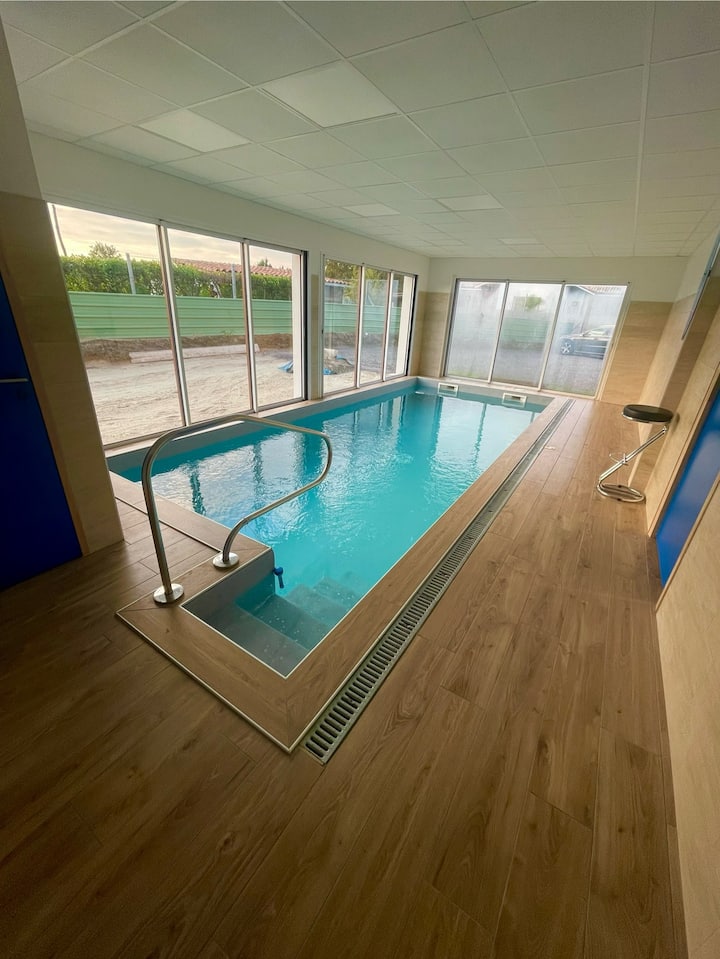 Cocon Landais Entre Piscine Chauffée Et Océan - Landes