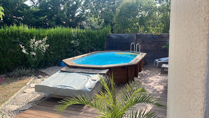 Maison En Drôme Provençale Proche Centre Ville - Pierrelatte