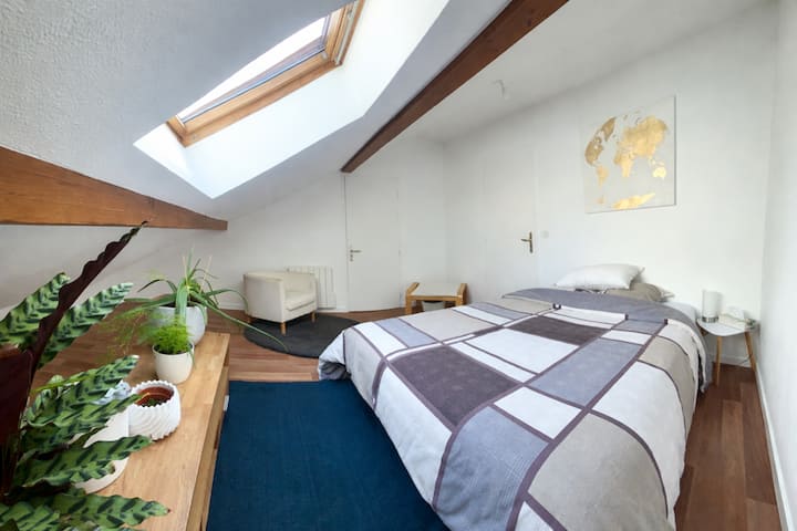 Chambre Privée à La Frontière - Archamps