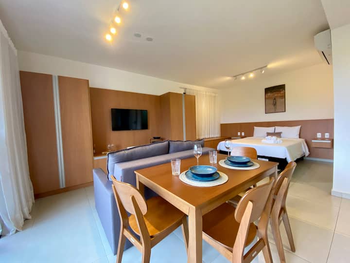 Apto Amplo Ar, Wi-fi, Estacionamento 227 - Ribeirão Preto