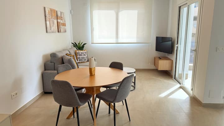 Modern 3-room Apt • Terrace • Seafront - Costa Blanca