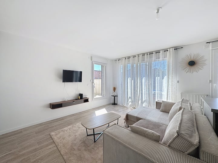 Apt 5p-cosy 5 Min De Melun - Lieusaint