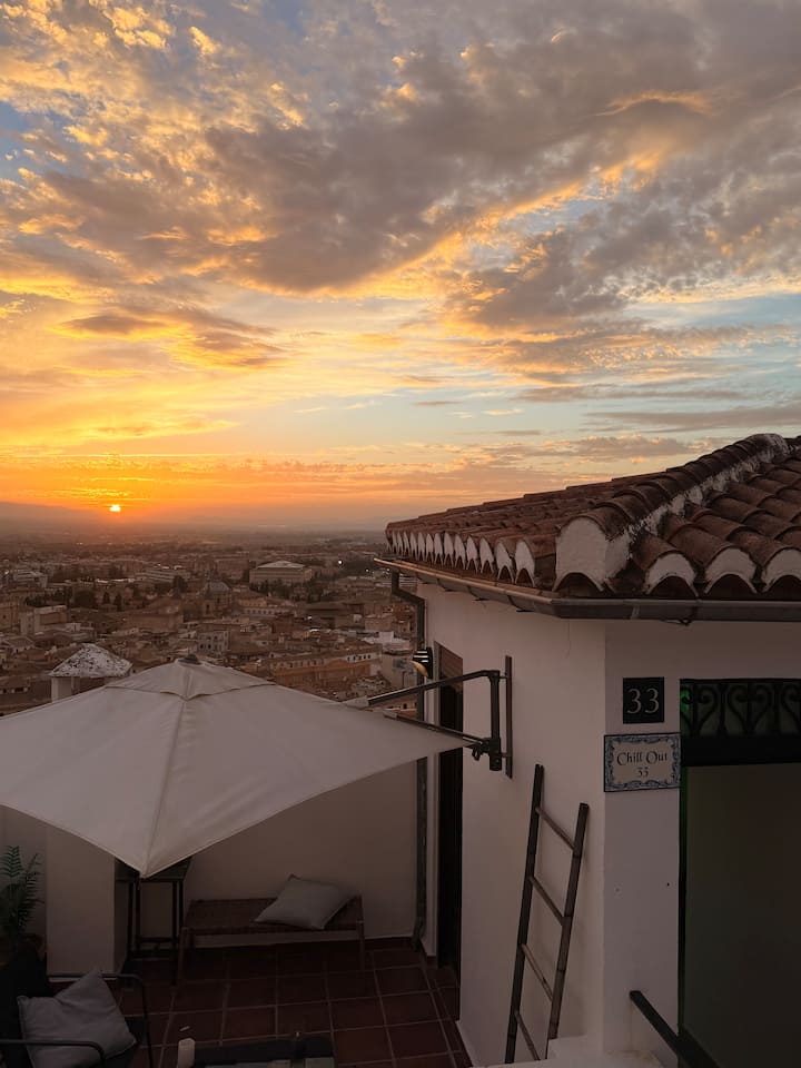 Maison Avec Vue, Jacuzzi & Parking Dans Lalbaicín - Nevada