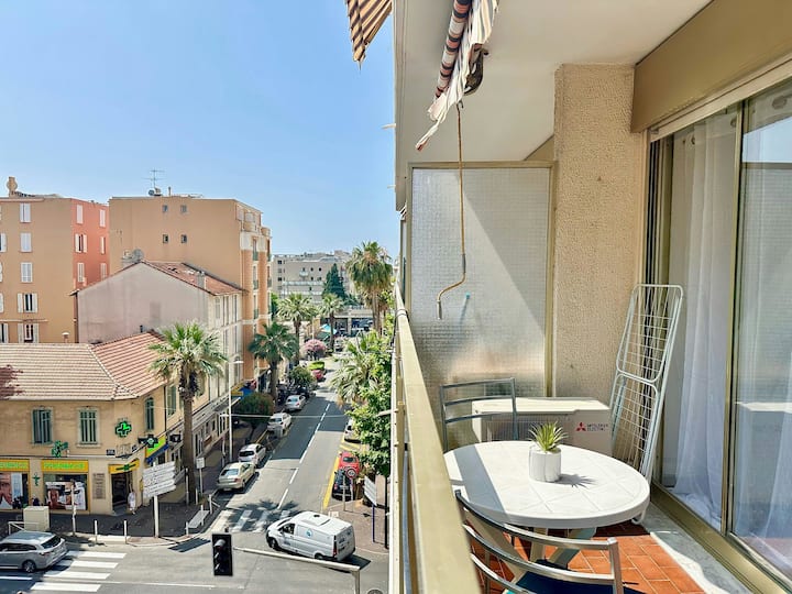 50 Des Plages Jolie Studio Centre Juan Les Pins - Juan-les-Pins