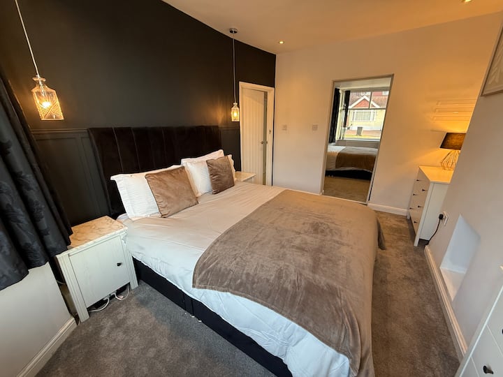 Simple Luxury 2bed Cosy Bungalow - Northampton, UK