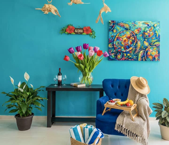 Family Escape Beach 500m 2 Double Bed · Value Stay - Cozumel