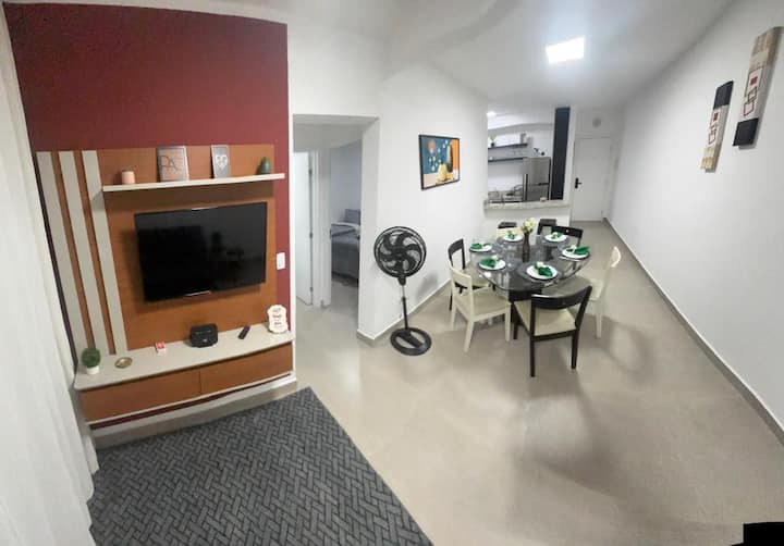 Apartamento No Centro Com  Churrasqueira E Garagem - Serra Negra