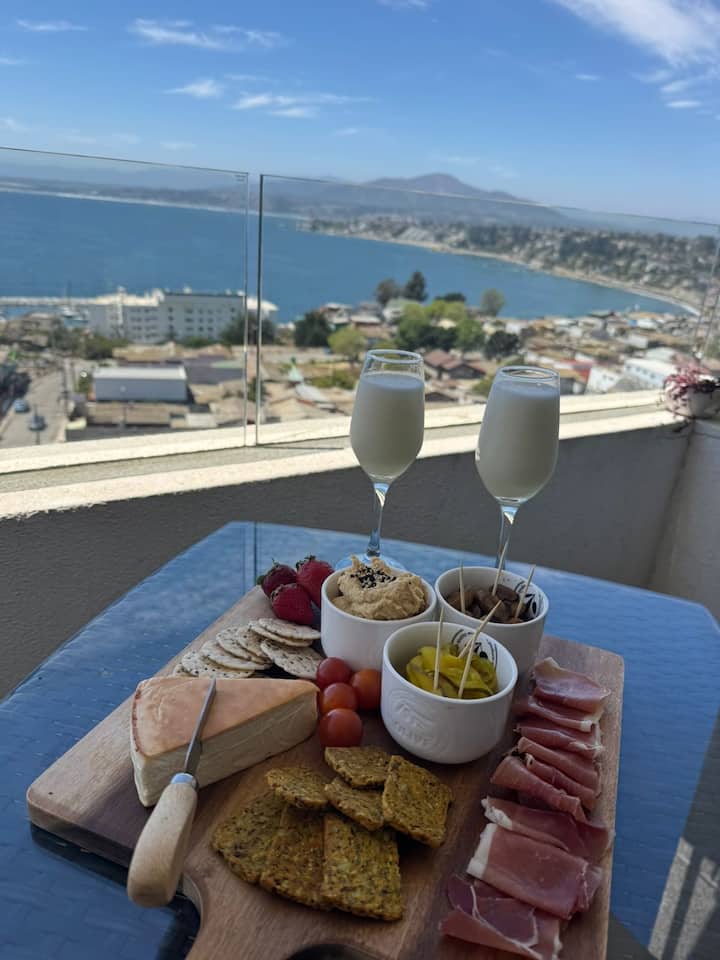 Hermoso Depto. Con Vista Al Mar - Concón