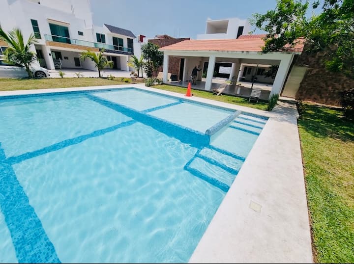 Departamento Bambú Con Alberca - Costa Dorada