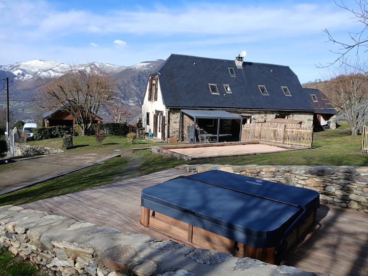 Chalet Pittoresque Avec Jacuzzi 16/20 Pers - Lourdes