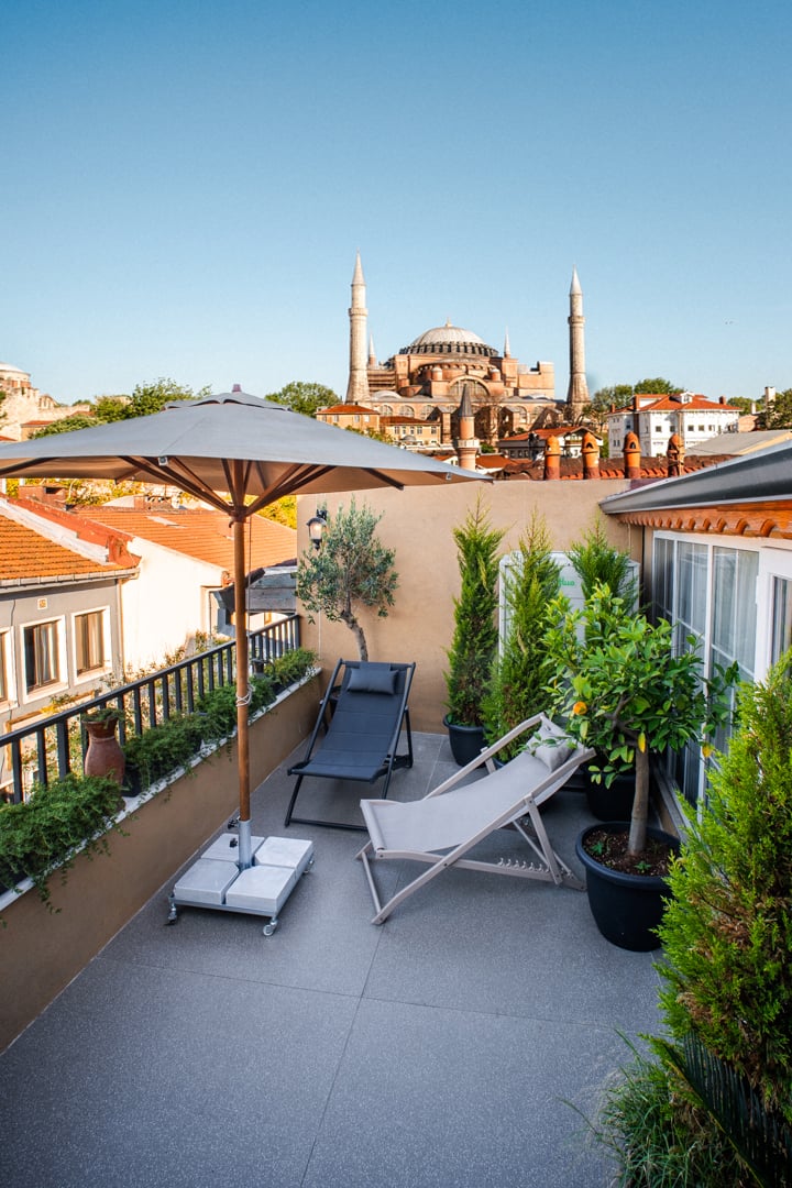 Breathtaking Hagia Sophia Views From Your Terrace - Estambul