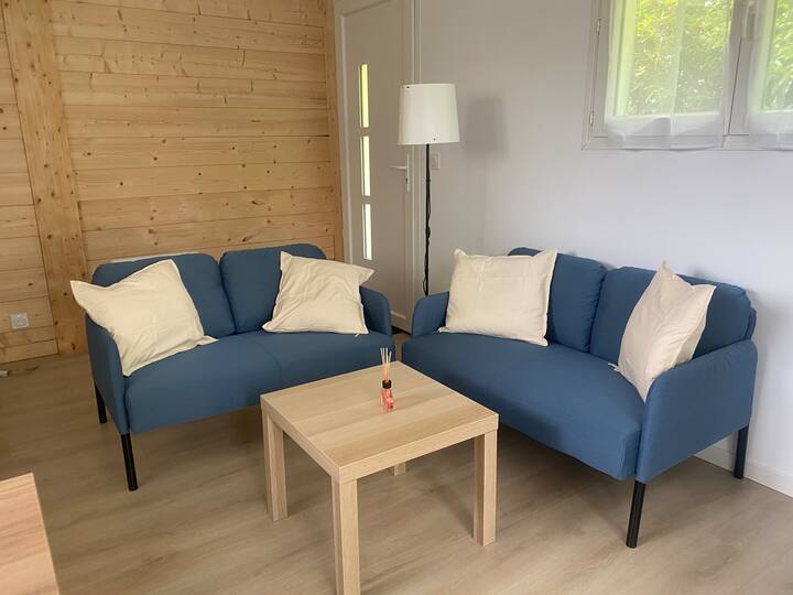 Maison 40 M² En Bois Avec Jardin - Biscarrosse