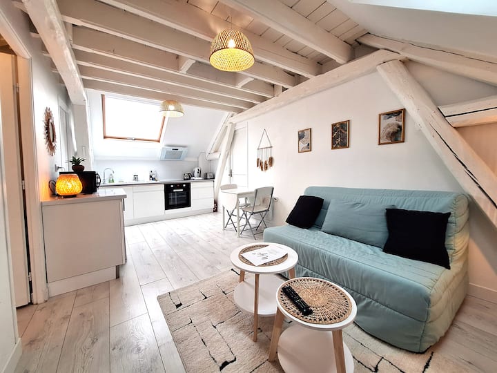 (New) Centre Ville, Parking, Calme, Wifi - Zen 5 - Troyes