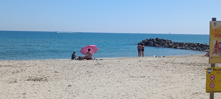 Location La Mer, Parking Privé - Palavas-les-Flots