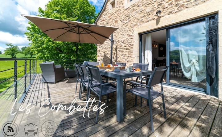 Les Combettes - Avec Parking Et Vue Paisible - Aveyron