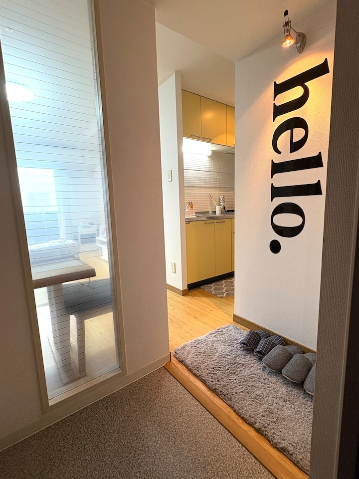 新規Open/家族タイプ15階/札幌都心/薄野徒歩5分/中島公園前/絶景/コンビニ前/エアコン2台 - Sapporo