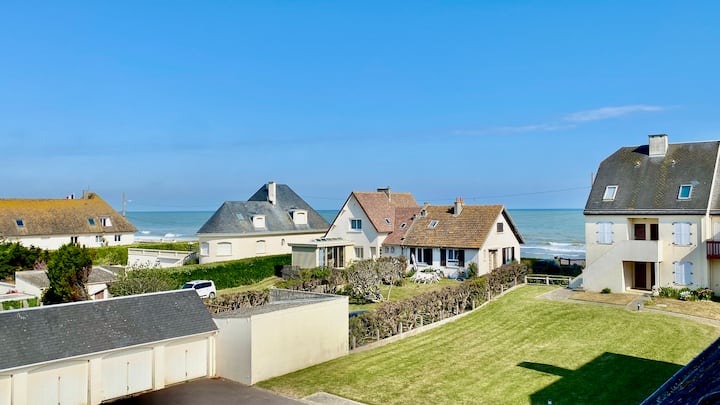 Confortable Logement Avec Accès Direct à La Plage - Bernières-sur-Mer