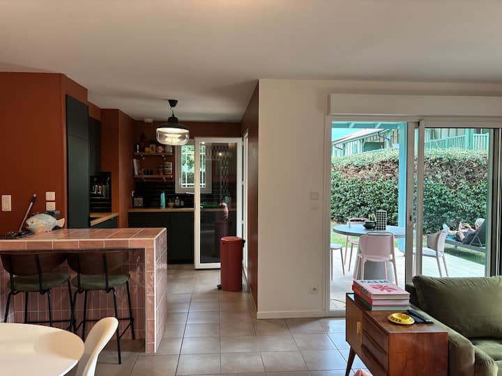 Maison Pop | Lumineuse, 12 Min Océan, Jardin - Hossegor