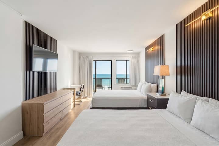 Oceanfront Double Queen Room - Myrtle Beach, SC