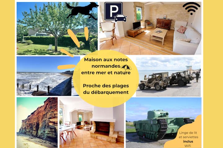 Gîte Nature & Plage - Idéal Séjour Famille/détente - Ouistreham