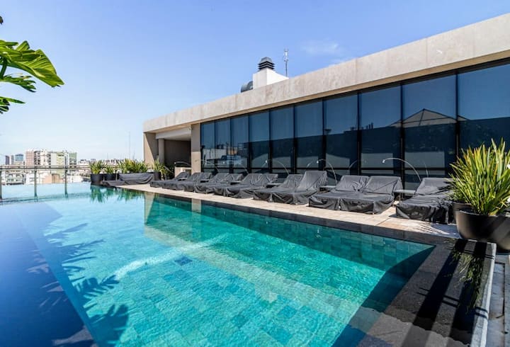 2br Facing Recoleta Cementery W/ Spa, Sauna, Pool - Buenos Aires