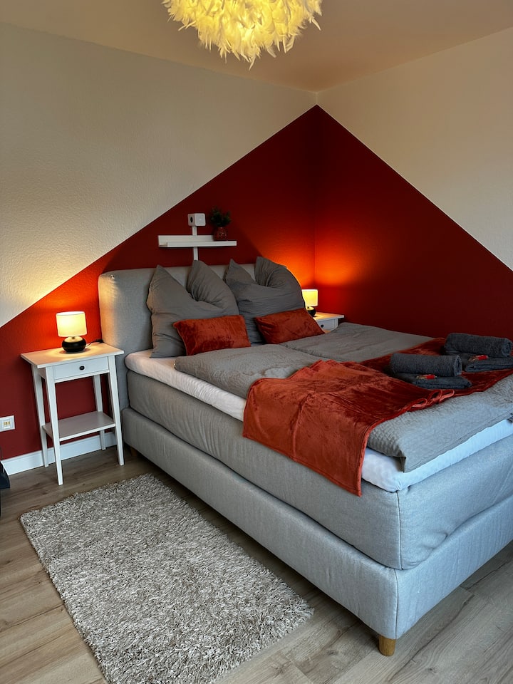 Boxspringbett & Küche| Bis 4 Pers. | Gemütlich - Osnabrück