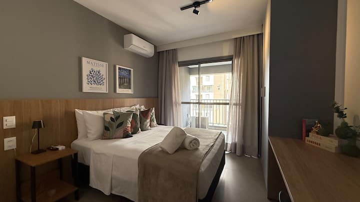 Lindo Studio Moema Home Space Oj 1111 Jurupis - Moema