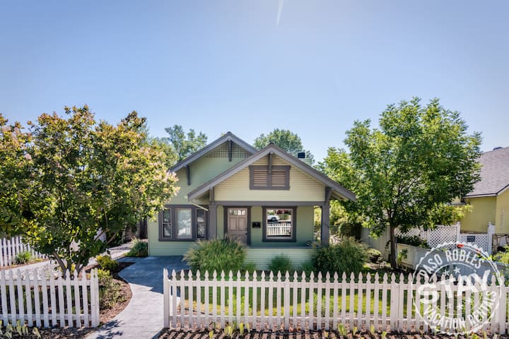 Walk To Downtown + Ev Charger Paso Robles - Paso Robles, CA
