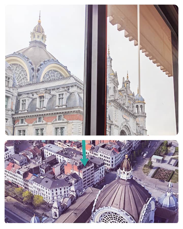 Majestic View + Cozy Lounge @ Railway Cathedral - Centraal Station Antwerpen