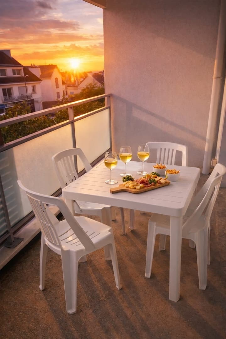 Appartement Lumineux – Plage à 5 Min à Vélo - Carnac