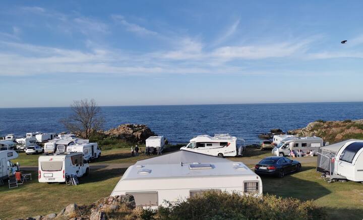 Campingvogn Med Havudsigt - Bornholm
