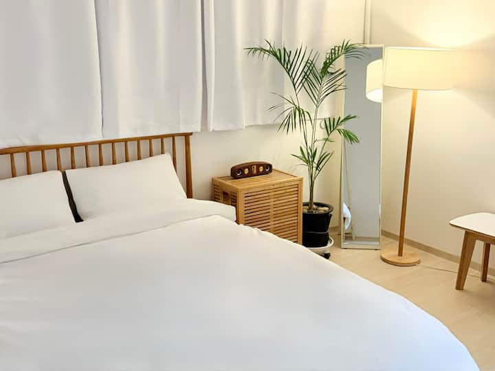 [넓은 투룸/연말할인]Kspo·롯데월드·잠실·올림픽공원·4인숙소·장박할인·합법 - 수택3동