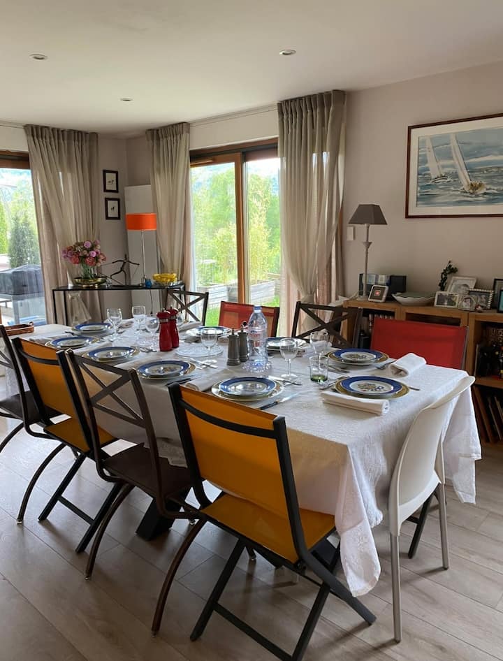 Appartement Rez De Jardin 110m2 Pour 5 Personnes - Sallanches