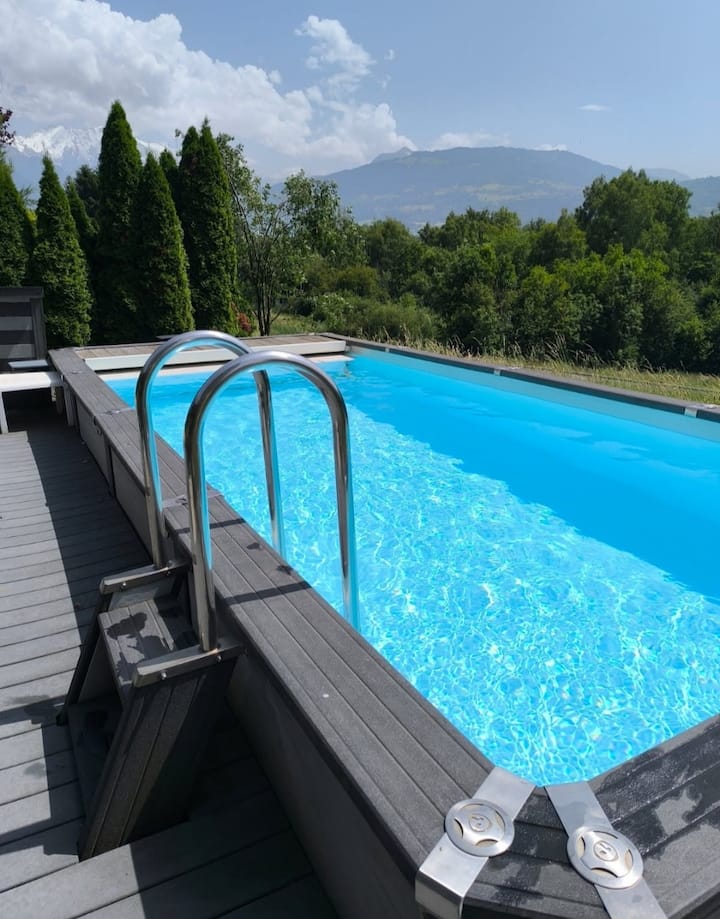 Appartement Rez De Jardin Et Piscine 5/6 Personnes - Ibis Budget Sallanches