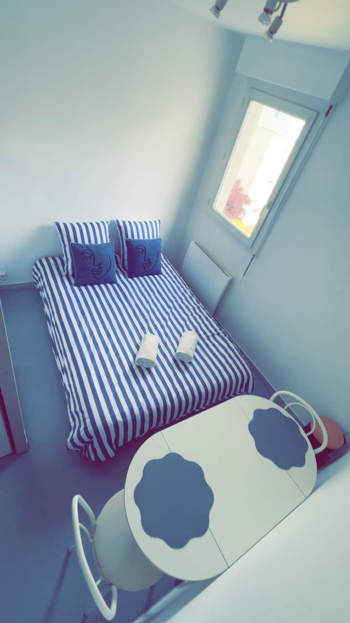 Studio à 2 Minutes De La Gare - Plage de Pennedepie