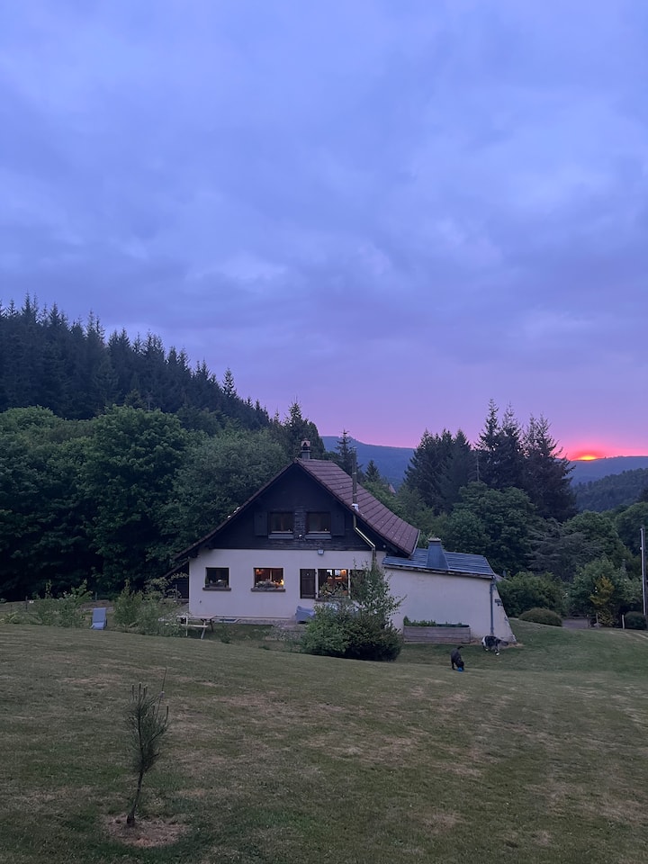 Chambre Chalet Vosges éVasion Hohwald à 768m - Albé
