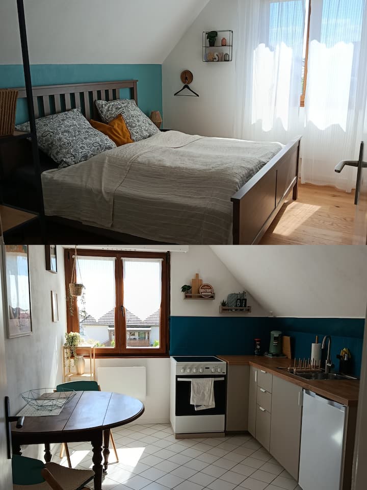Appartement:
Bett & Bretzel Marckolsheim - Marckolsheim